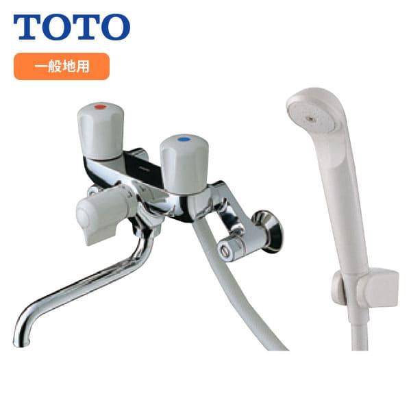 TOTO 【TMS20C】TOTO 壁付2ハンドル混合水栓 一時止水ありタイプ : リホームストア - 通販 - Yahoo!ショッピング