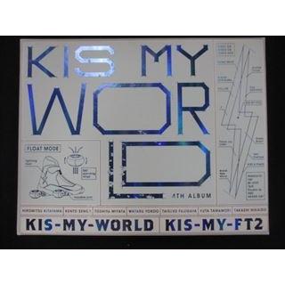 402＃ レンタル版CD KIS-MY-WORLD(初回生産限定盤A)(CD2枚+DVD)(LIVE CD盤)/Kis-My-Ft2 :20220413-002-0048:ステップ ...