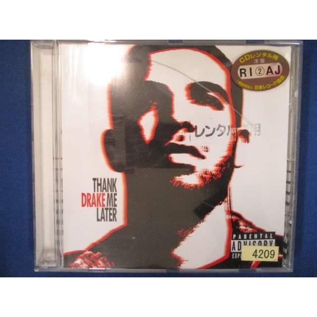 869 レンタル版CD Thank Me Later(輸入盤)/ドレイク 4209 : ステップREIKODO - 通販 - Yahoo!ショッピング