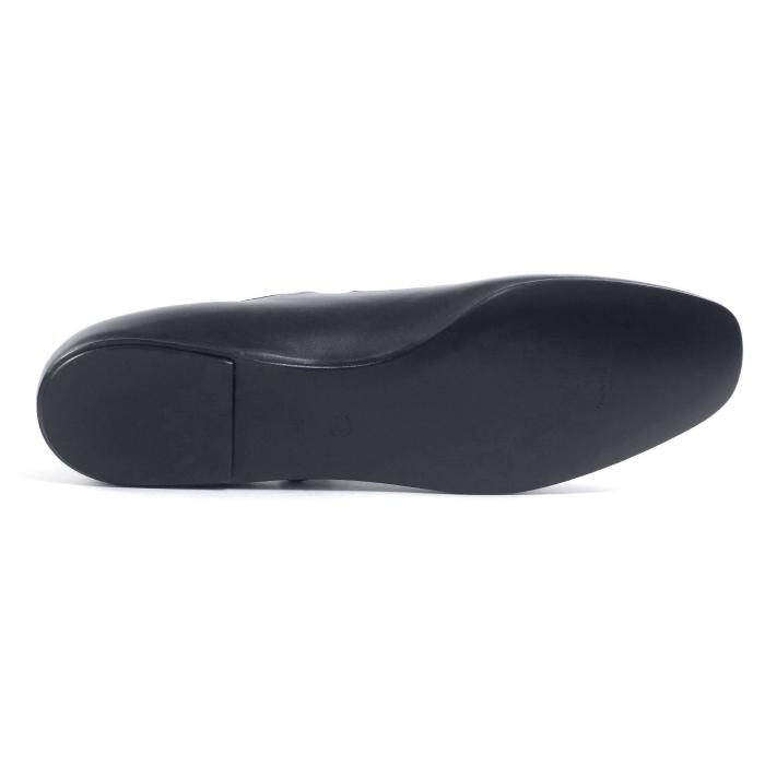 THE ROW ザ・ロウ （The Row） Ava レザー フラット シューズ ローヒール パンプス 靴 F1003 ブラック ＃39（新品） : Brandshop Reine - 通販 ...