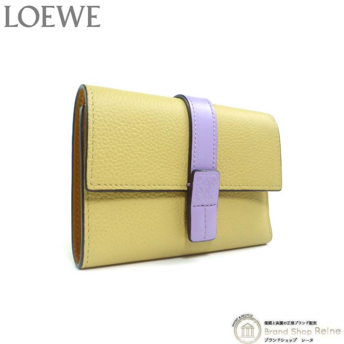 LOEWE（ロエベ） スモール バーティカル ウォレット 三つ折り