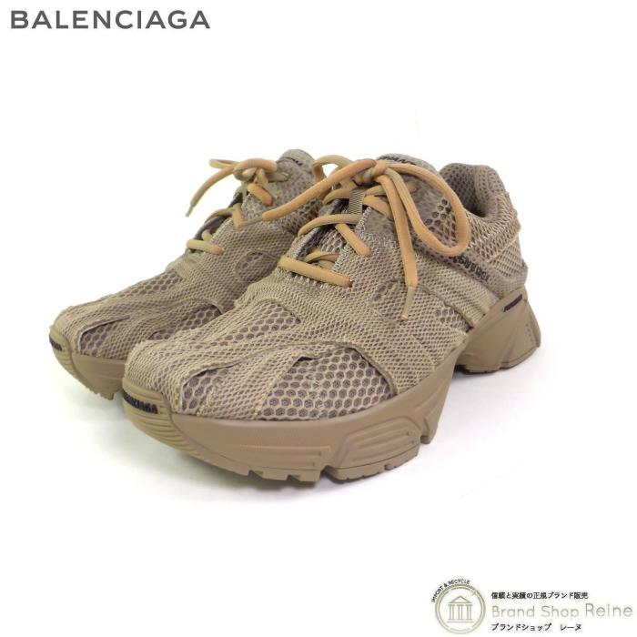 BALENCIAGA バレンシアガ （BALENCIAGA） PHANTOM ファントム スニーカー 靴 ＃37 678869 ダークベージュ（新品同様）中古 : Brandshop ...