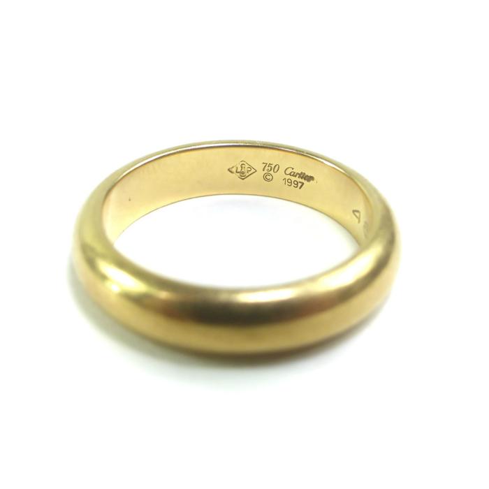 Cartier カルティエ （Cartier） 1895 ウエディング K18 リング 750YG 指輪 ＃48 ゴールド 4.9g（中古） : Brandshop Reine - 通販 ...
