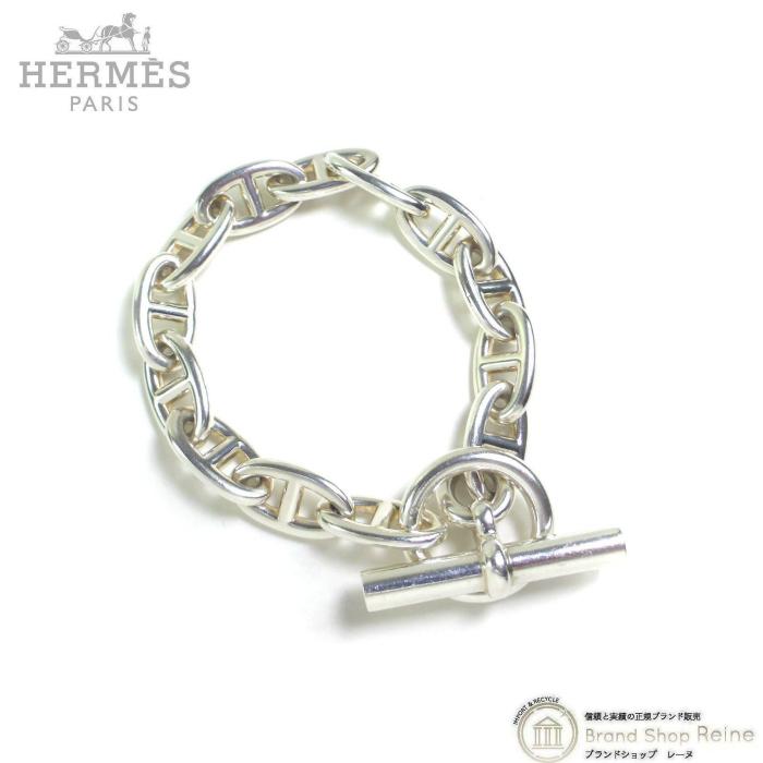 シェーヌ・ダンクル エルメス （HERMES） GM 13コマ ブレスレット バングル シルバー Ag925 H101672B（中古） : Brandshop Reine - 通販 ...