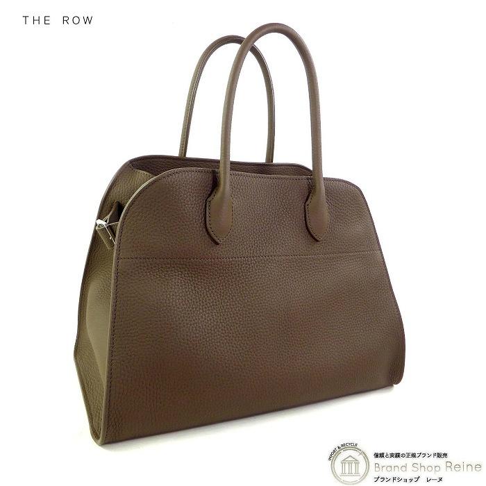 THE ROW ザ・ロウ （The Row） Soft Margaux 12 ソフトマルゴー 2way ハンド ショルダー バッグ ダークオリーブ W1586（新品） : Brandshop ...