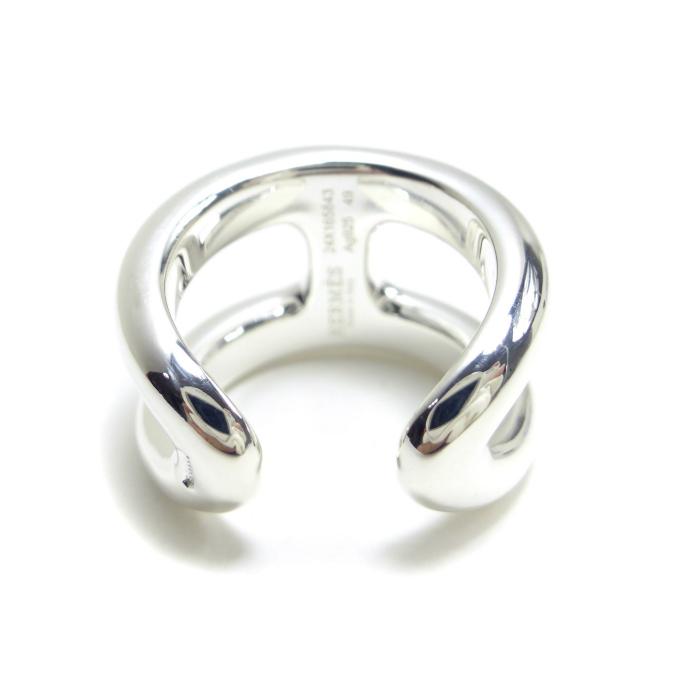 HERMES エルメス （HERMES） オスモズ PM リング Ag925 指輪 ＃49 シルバー（中古） : Brandshop Reine - 通販 - Yahoo!ショッピング