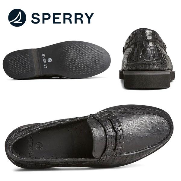 Sperry スペリー オーセンティックオリジナル(AO) ペニー ダブル ソール メンズ レザー ローファー トップサイダー メンズ レザー ...