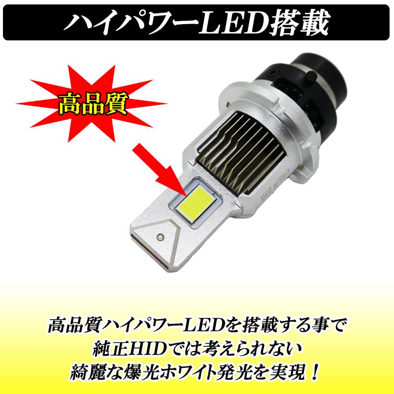 N-BOX NBOX カスタム JF1JF2 RG系 RK系 LEDヘッドライト D2S D2R キャンセラー内蔵 純正HID交換用 爆光 ポン付け 車検対応 10000LM 45W 明るい ...