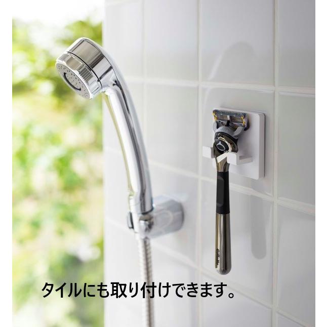 山崎実業 シェーバーホルダー フィルムフック ミストMIST ホワイト5953 バスサニタリー ひげそり ホルダー 浮かせる収納 タイル 鏡 CP : リライフプラザ 生活雑貨館 - 通販 ...