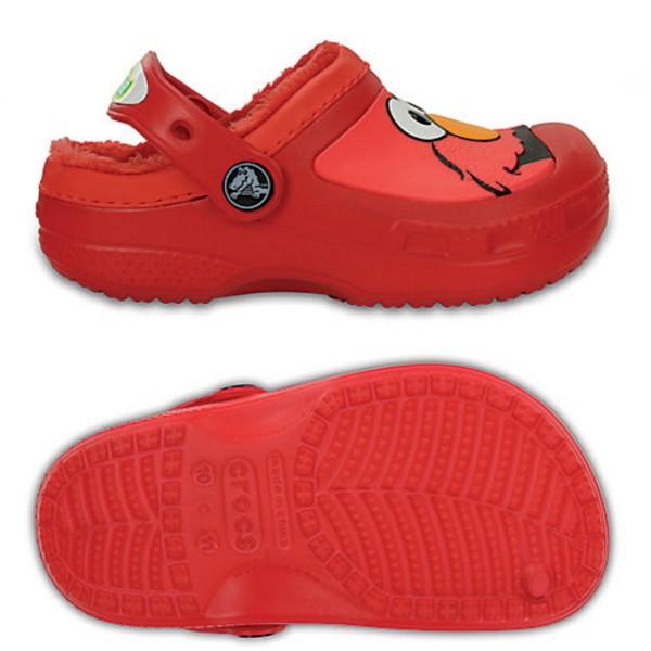 crocs クロックス キッズ cc elmo lined clog k [203743-8c1] CROCS kids 男の子 女の子 ...