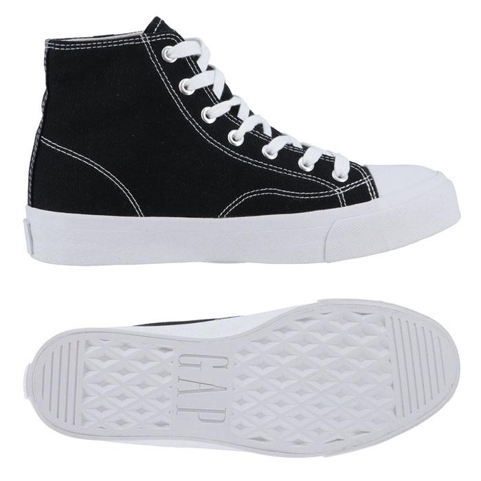 ギャップ メンズ レディース GAP GPU22202 キャンバス スニーカー ハイカット 白 黒 紺 カジュアル : gap-gpu22202 : Reload スニーカー sneaker ...