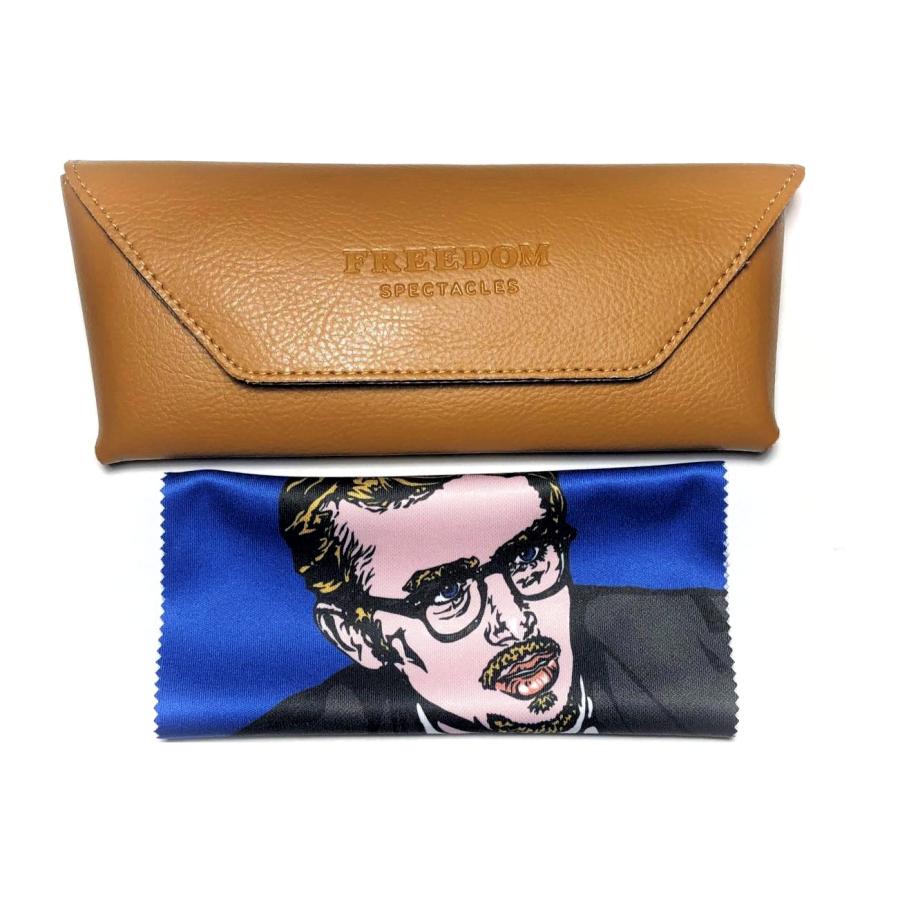 FREEDOM SPECTACLES フリーダムスペクタクルス メガネ 眼鏡 FS-002 BLACK ブラック : Reminence - 通販 - Yahoo!ショッピング