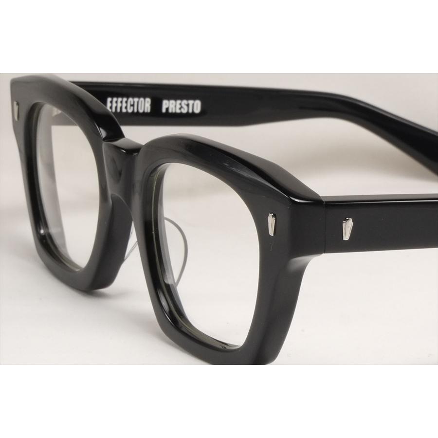 EFFECTOR エフェクター 眼鏡 メガネ PRESTO プレスト BK ブラック : Reminence - 通販 - Yahoo!ショッピング