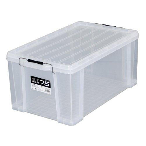JEJアステージ(JEJ Astage) 収納ボックス 日本製 STボックス #75 積み重ね クリア 防災 幅42.5×奥行71.6×高さ32 : R.E.M. - 通販 - Yahoo ...