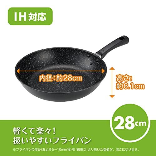 貝印(Kai Corporation) KAI 軽い 軽量 高熱効率 フライパン 28cm ガス火 IH対応 PFOA : R.E.M. - 通販 - Yahoo!ショッピング