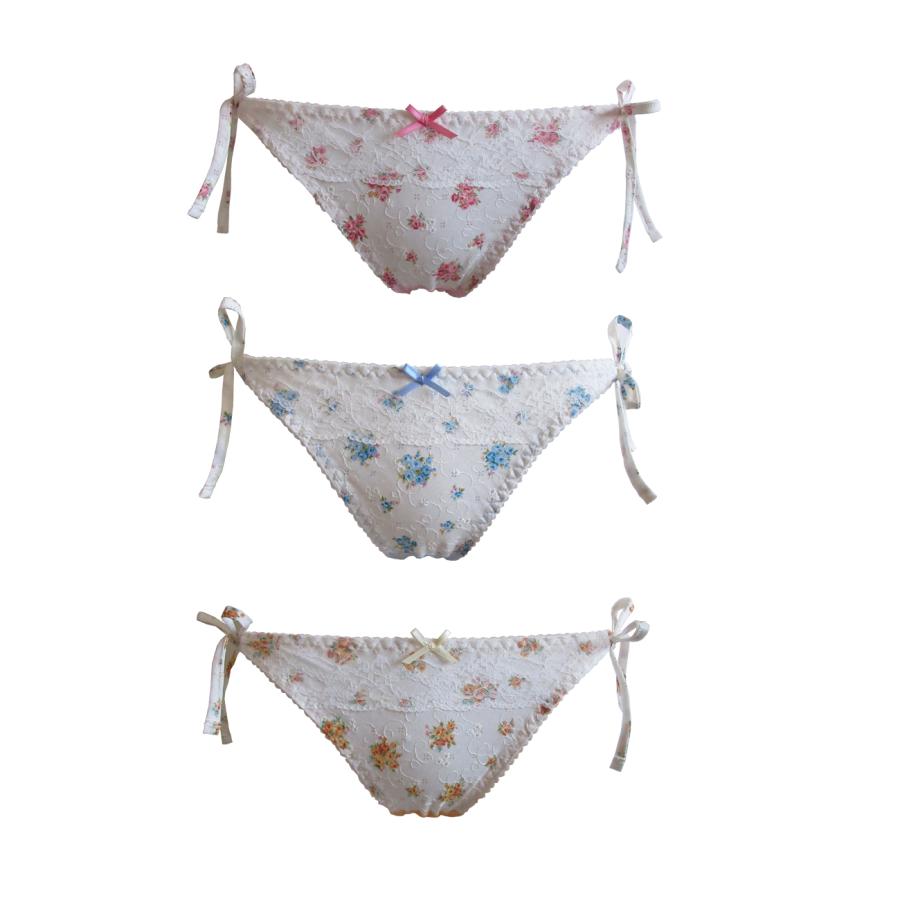 REN-VI コットン花プリントひも結びショーツ : REN-VI オンラインストア Yahoo!店 - 通販 - Yahoo!ショッピング