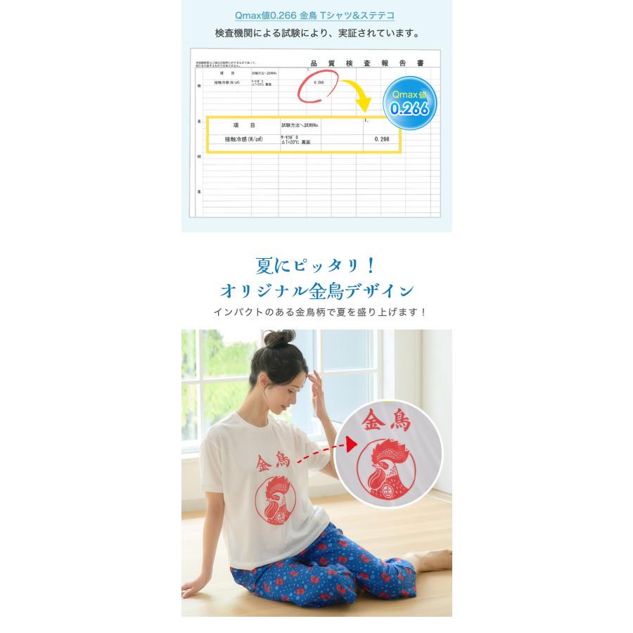 キンチョー Tシャツ ステテコ 上下セット 金鳥 シャツ ズボン 夏 接触冷感 防ダニ加工 KINCHO ゆったりシルエット ひんやり 涼しい : RENFRO - 通販 - Yahoo!ショッピング