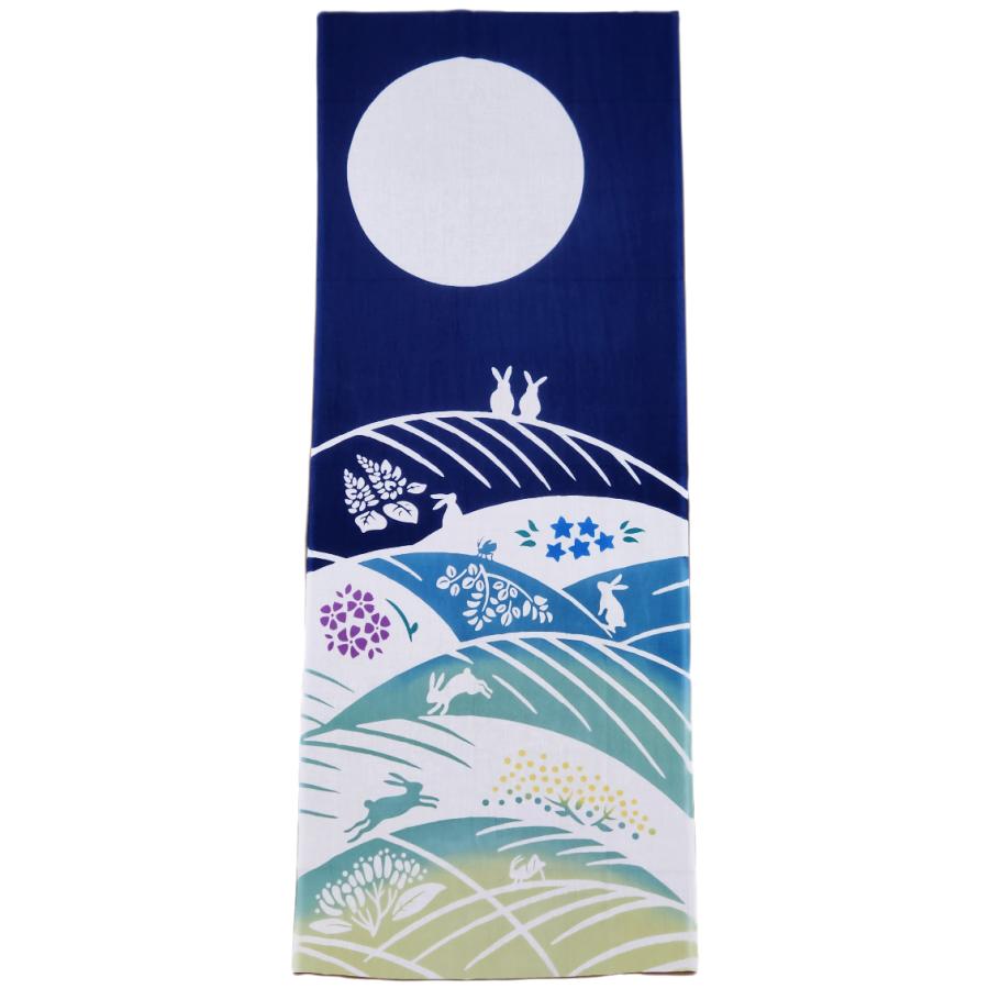 手ぬぐい kenema 秋 十五夜 和雑貨 綿 日本製 インテリア タペストリー はんかち 手拭き クリックポスト全国一律185円対応可能 : 和雑貨はるひ - 通販 - Yahoo!ショッピング