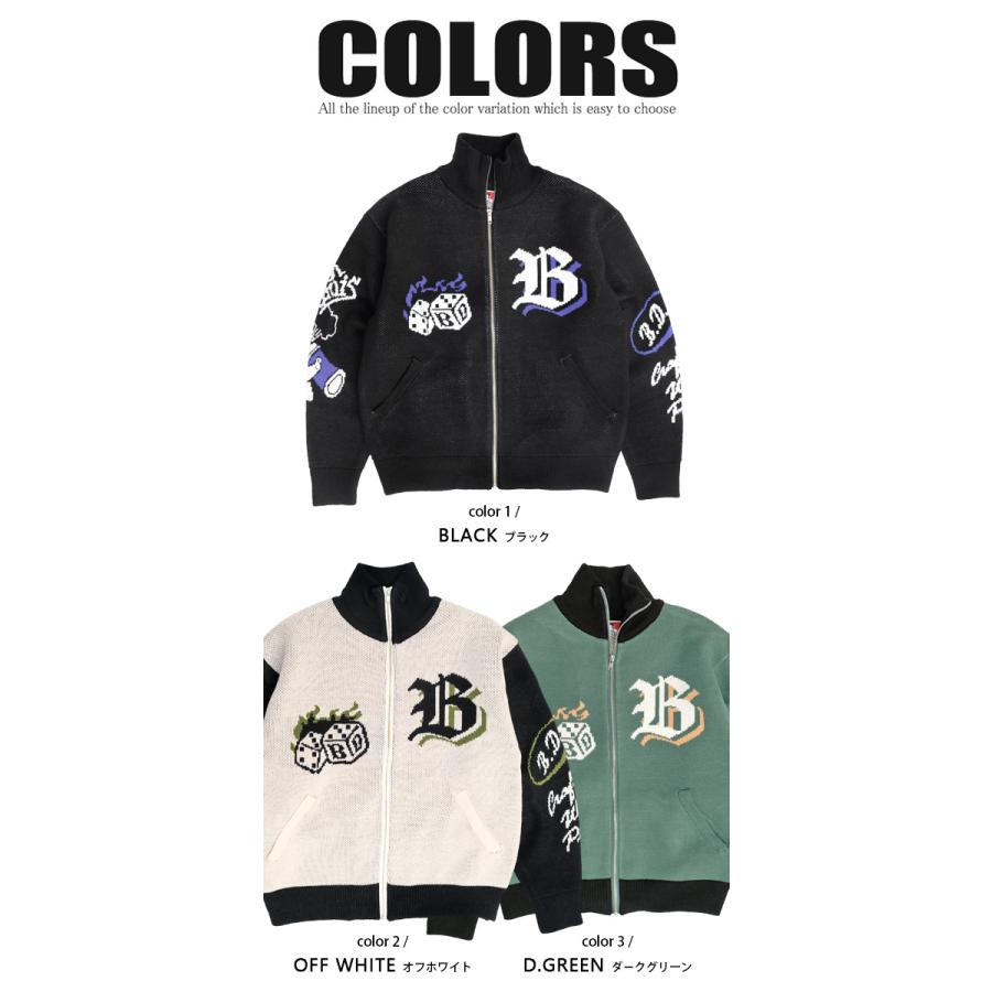 BEN DAVIS ジャケット ベンデイビス 2023 ハイネック ニットジャケット メンズ ジップ ブルゾン ニット カーディガン BEN-2066 : bendavis-2066 ...