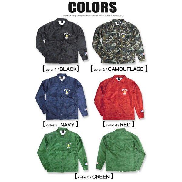 b-one-soul by DUCK DUDE メンズ ナイロンジャケット ダックデュード コーチジャケット JBL-107 ...