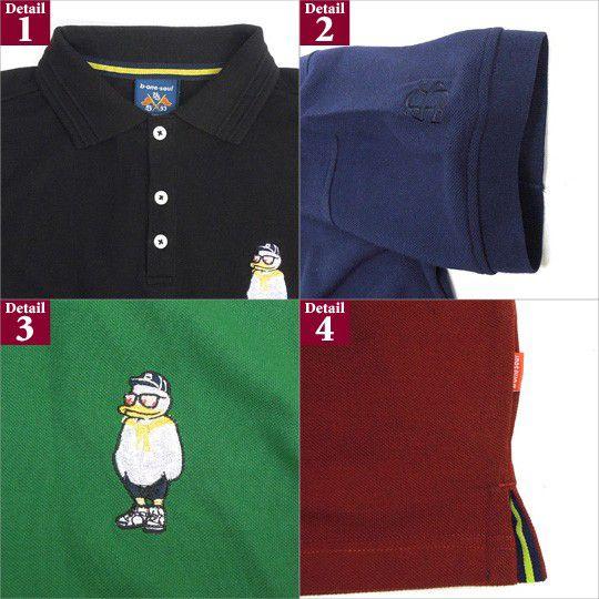 b-one-soul ポロシャツ DUCK DUDE メンズ 半袖ポロシャツ登場 POS-026 : RENOVATIO - 通販 - Yahoo!ショッピング