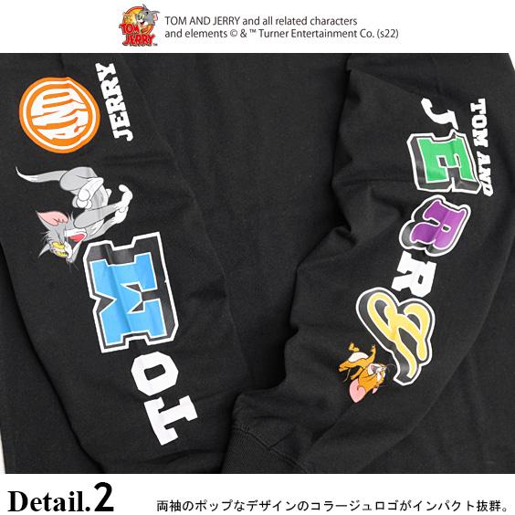 トムとジェリー Tシャツ TOM and JERRY SEQUENZ 2022 コラージュ ロゴ 袖プリント 長袖Tシャツ ロンT TSL-183 : RENOVATIO - 通販 ...