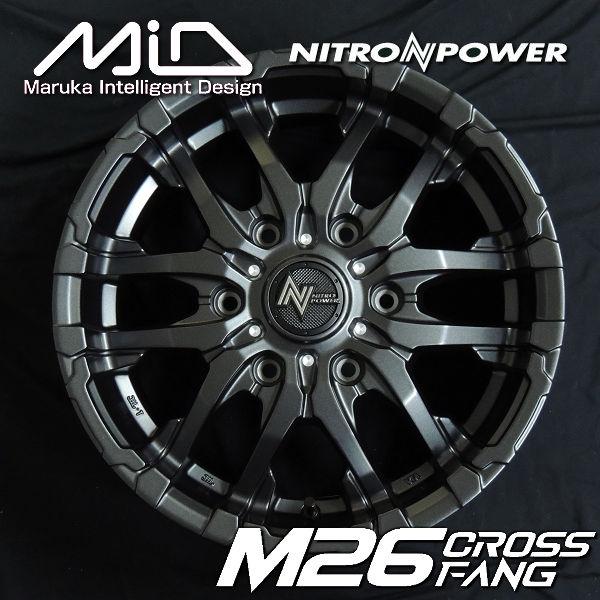 OPEN COUNTRY 送料無料 200系ハイエース ナイトロパワー M26 CROSS FANG バレルブラック 215/65R16 TOYO オープンカントリーRT : カーショップ ...