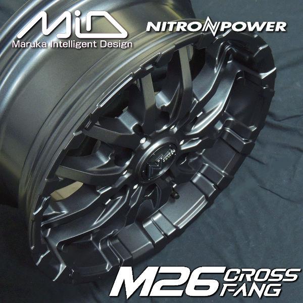 OPEN COUNTRY 送料無料 200系ハイエース ナイトロパワー M26 CROSS FANG バレルブラック 215/65R16 TOYO オープンカントリーRT : カーショップ ...