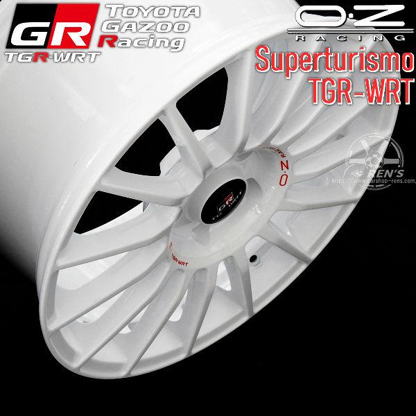OZ Racing 4本SET 送料無料 GRヤリス TOYOTA GAZOO スーパーツーリズモ TGR-WRT レースホワイト 18inch 8.0J+45 5H PCD114.3 ...