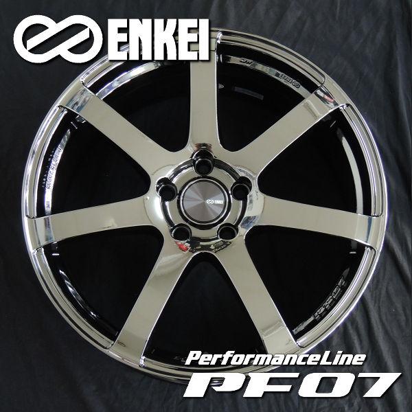 ENKEI 送料無料 FL1 FK7 シビック 等に エンケイ パフォーマンスライン PF07 SBK メッキ 235/35R19 安心のピレリタイヤ : カーショップRENS - 通販 ...