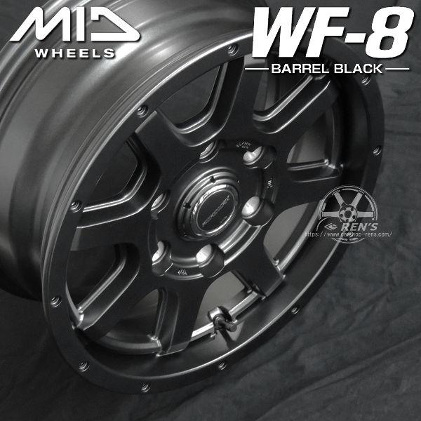 送料無料 200系 ハイエース 限定カラー バレルブラック ロードマックス WF8 15inch 6.0J +33 6穴 PCD139.7 新品4本セット JWL-T 荷重対応 ...