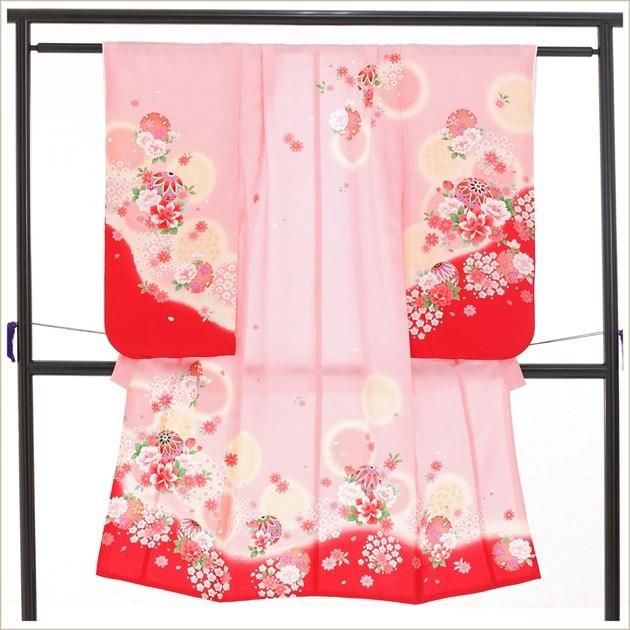 7歳 女の子 七五三 正絹 着物レンタル j7307 フルセット 753 子供着物 七草 レトロ 高級着物 2021 モダン おしゃれ 上品な ...