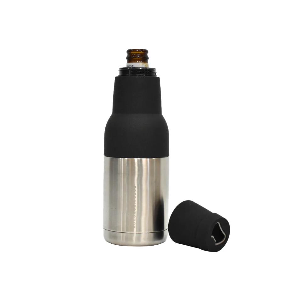 5050WORKSHOP 2WAY BOTTLE COOLER ボトルクーラー 瓶 缶 保冷カバー 真空 保冷 栓抜き フィフティフィフティ ...