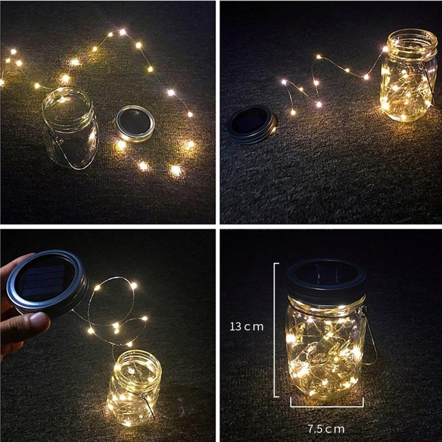 メイソンジャー風 LEDランタン 3個セット 【ソーラーライト ガーデンライト】 : スラックラインショップRENY - 通販 - Yahoo!ショッピング