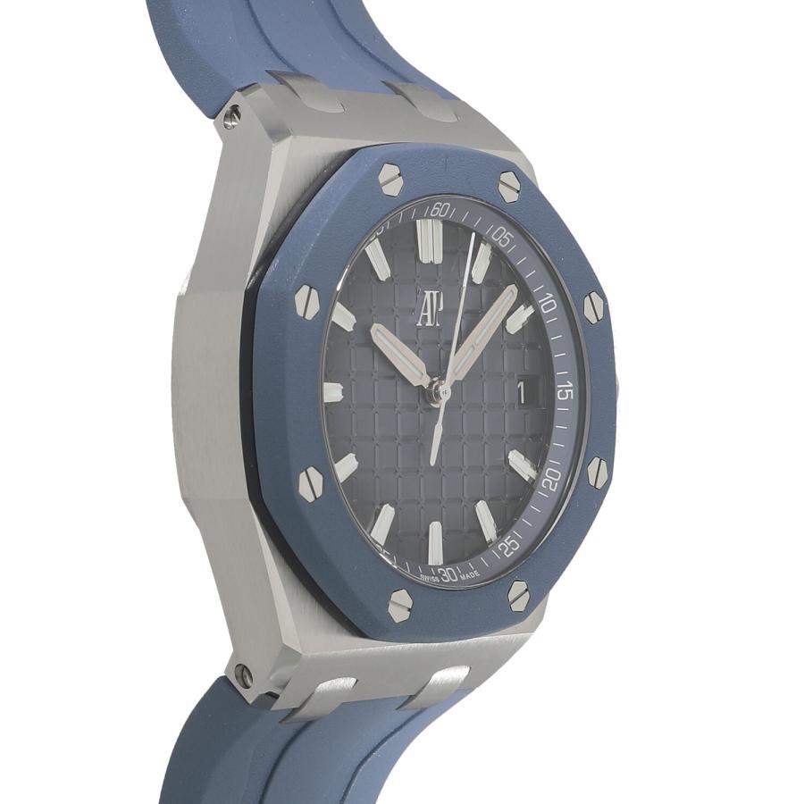 ロイヤルオーク [未使用]オーデマピゲ オフショア オートマティック 15605SK.OO.A350CA.01 スモークブルー メンズ 送料 ...