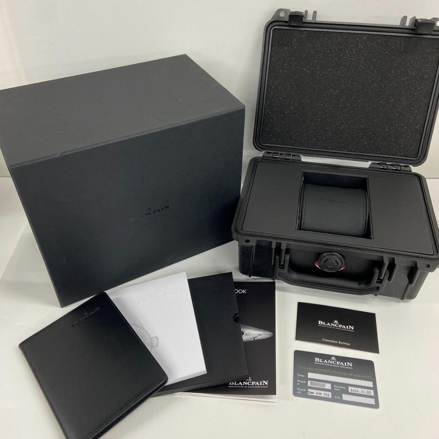 BLANCPAIN [中古]ブランパン フィフティ ファゾムズ バチスカーフ グレー 5000-1110-71S メンズ 送料無料 腕時計 ...