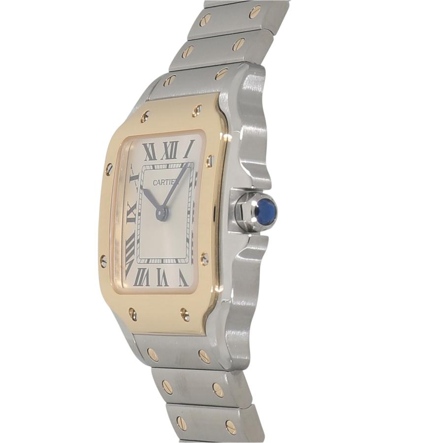 SANTOS DE CARTIER [新品]カルティエ サントス ドゥ カルティエ スモール W2SA0033 シルバー レディース 送料無料 ...