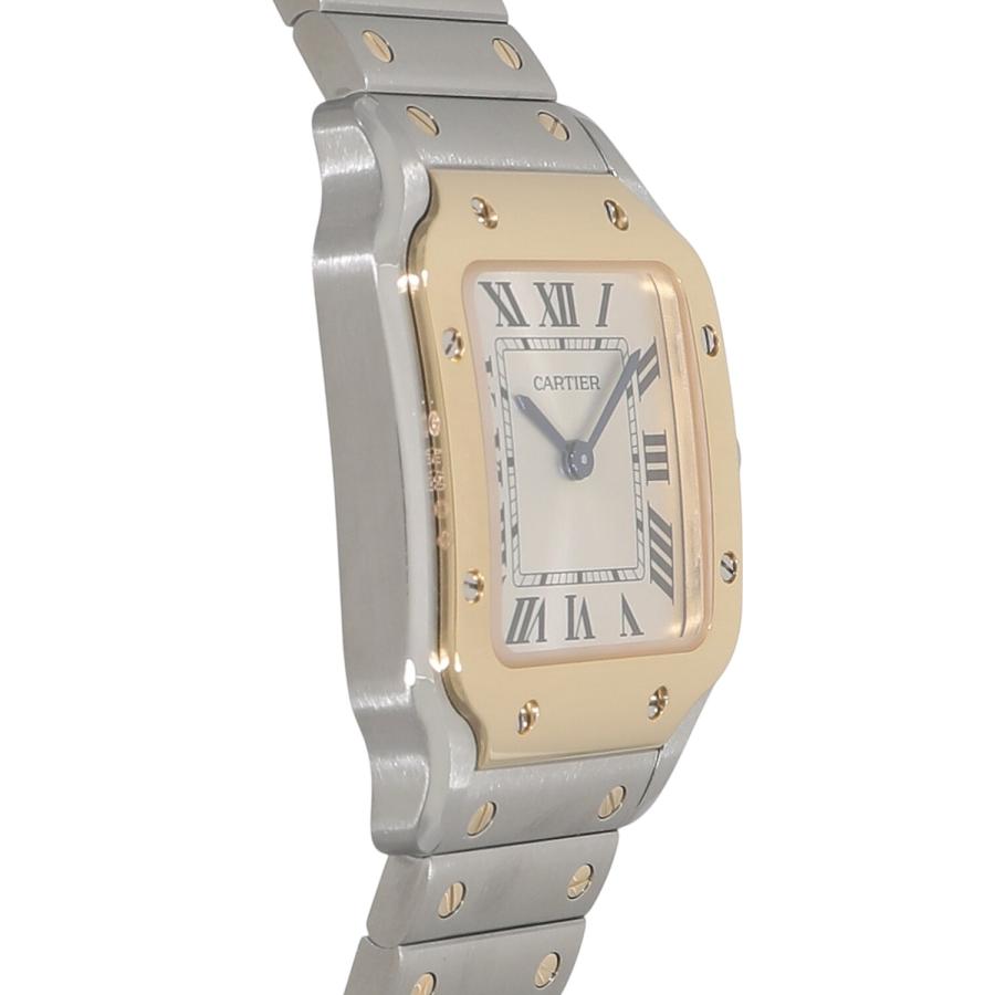 SANTOS DE CARTIER [新品]カルティエ サントス ドゥ カルティエ スモール W2SA0033 シルバー レディース 送料無料 ...