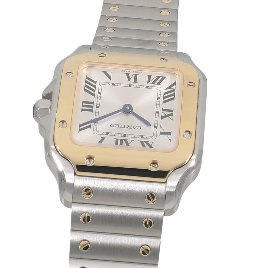 SANTOS DE CARTIER [新品]カルティエ サントス ドゥ カルティエ スモール W2SA0033 シルバー レディース 送料無料 ...