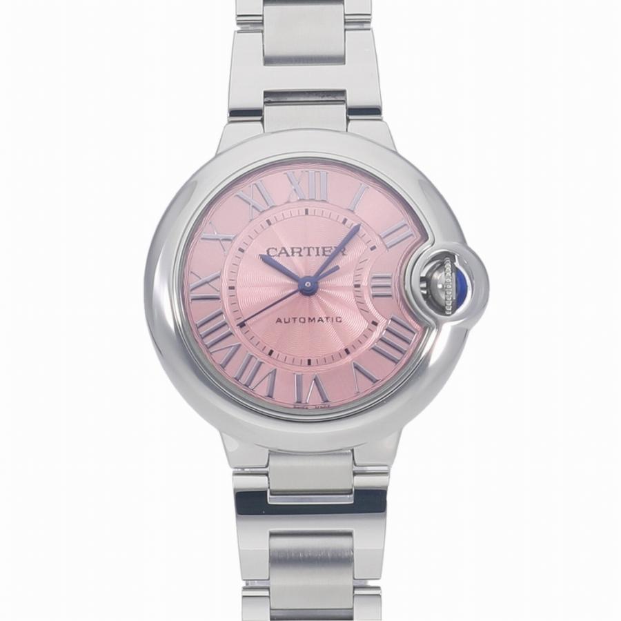 BALLON BLEU DE CARTIER [中古]カルティエ バロンブルー ドゥ カルティエ 33mm ピンク WSBB0046 ...