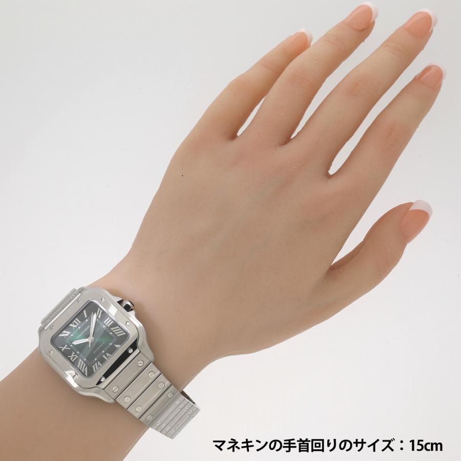 SANTOS DE CARTIER [新品]カルティエ サントス ドゥ カルティエ MM WSSA0061 スモーキーグリーン ユニセックス ...