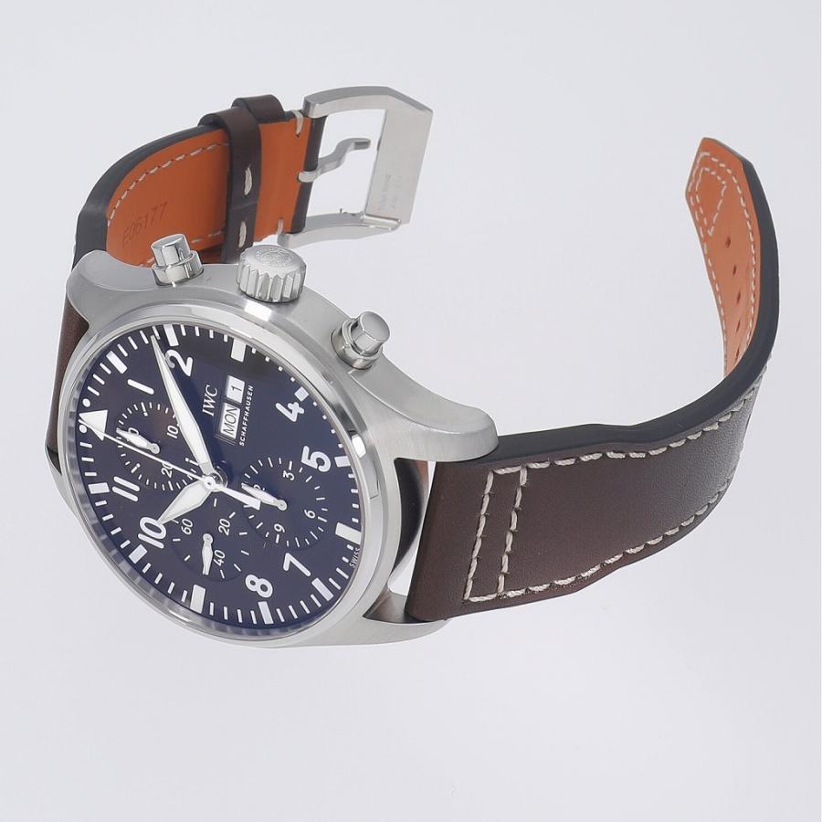パイロット・ウォッチ [新品]IWC パイロットウォッチ クロノグラフ アントワーヌ・ド・サンテグジュペリ ブラウン IW377713 メンズ ...