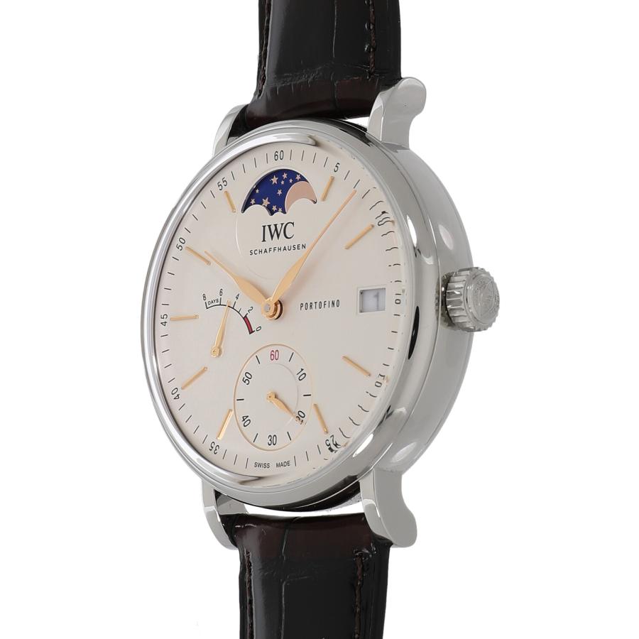 ポートフィノ [新品]IWC ハンドワインド ムーンフェイズ IW516401 シルバー メンズ 送料無料 腕時計 : れんず ヤフー ...