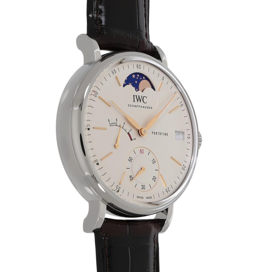 ポートフィノ [新品]IWC ハンドワインド ムーンフェイズ IW516401 シルバー メンズ 送料無料 腕時計 : れんず ヤフー ...