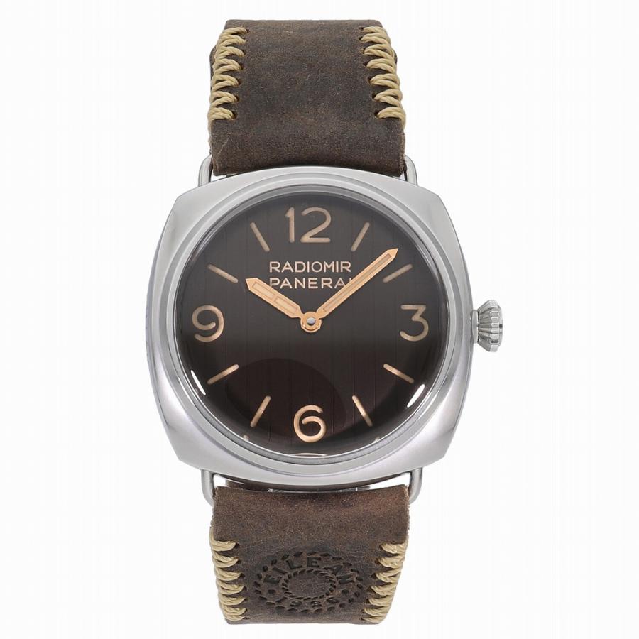 RADIOMIR [中古]パネライ ラジオミール 45MM アイリーン 世界限定449本 ブラウン PAM01243 Y番 メンズ 送料無料 ...