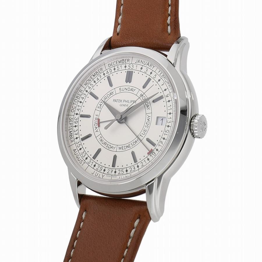 カラトラバ パテックフィリップ コンプリケーション ウィークリー カレンダー シルバー 5212A-001 メンズ 中古 送料無料 腕時計 ...