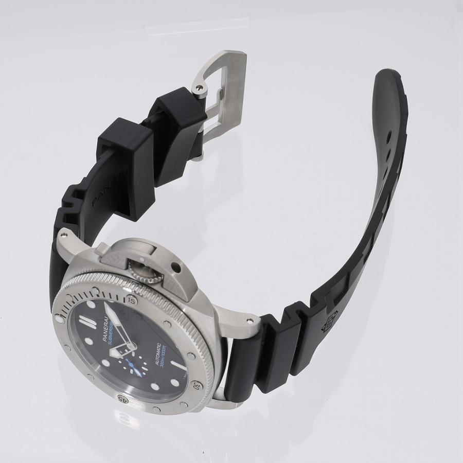 SUBMERSIBLE [新品]パネライ サブマーシブル クアランタクアトロ ブラック PAM01229 メンズ 送料無料 腕時計 : れんず ...