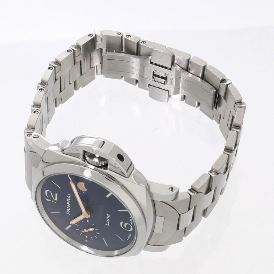 パネライ ルミノール ドゥエ ルナ PAM01179 Y番 ブルー ユニセックス 中古 送料無料 腕時計 : p7716 : れんず ヤフー ...
