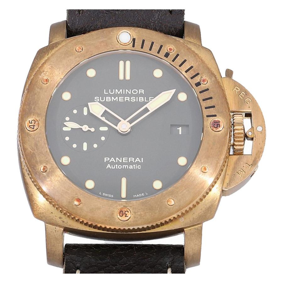 パネライ サブマーシブル 3デイズ ブロンズ PAM00382 N番 未使用 メンズ（男性用） 送料無料 腕時計 :p996:れんず ヤフー ...