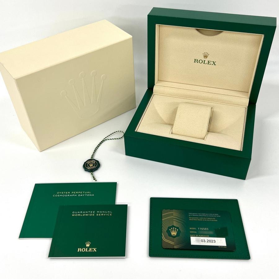 デイトナ（ROLEX） [未使用]ロレックス コスモグラフデイトナ ホワイト 116503 ランダム メンズ 未使用 送料無料 腕時計 ...